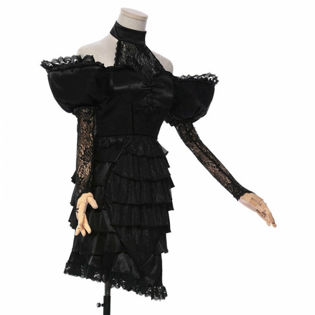 Identity V Vera Nair Perfumer Black Noble Dress Cosplay Costume - Game ...