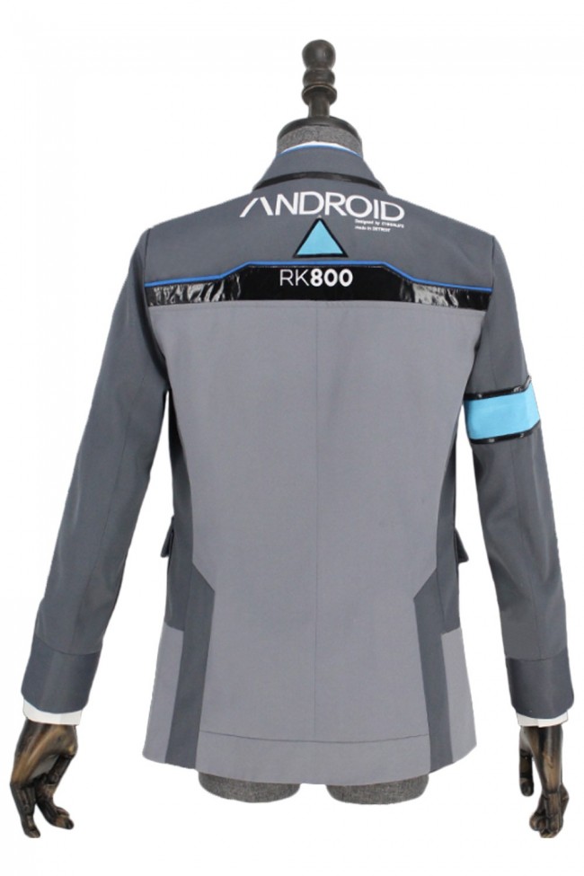 Detroit Become Human Connor RK800 Agent Halloween Cosplay Costume