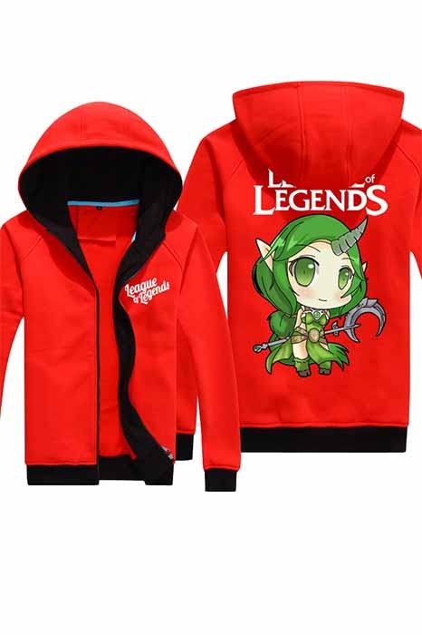 League Of Legends Soraka Men's Long Sleeve Coat GC00241