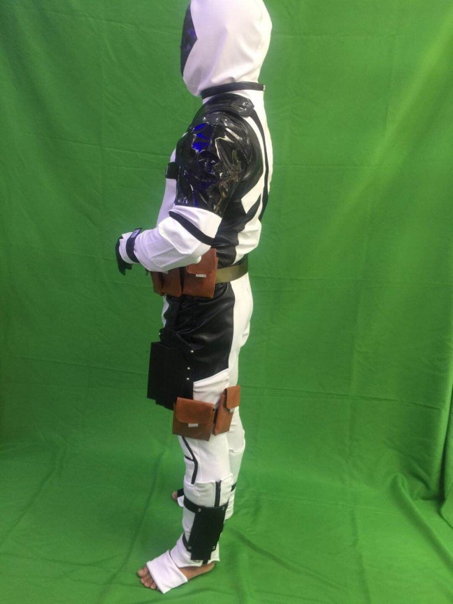 Deadpool 2 White X-Force Halloween Cosplay Costume Full Set