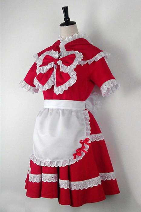 League of Legends Game Red Anne Perfect Restore Cosplay Dress GC00200