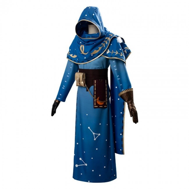 Identity V Prophet Eli Blue Clark Halloween Cosplay Costume