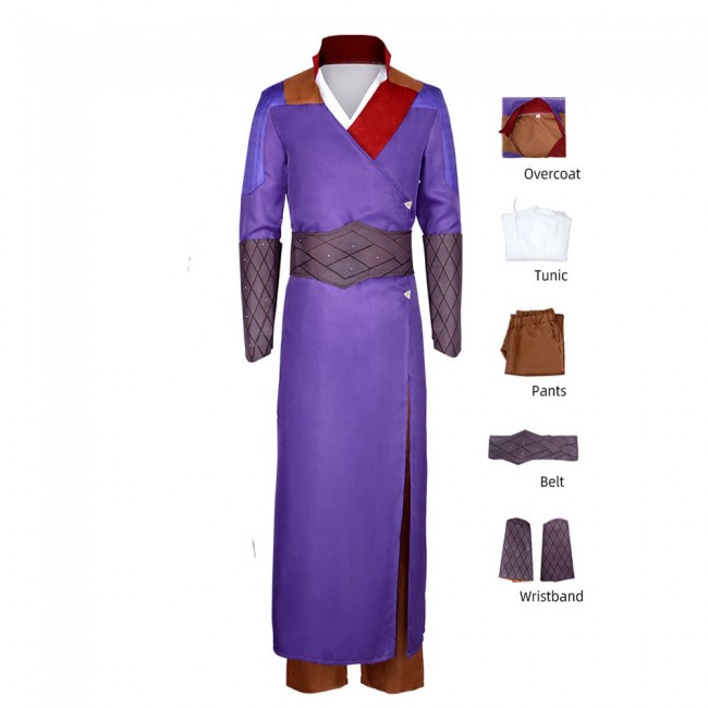 Baldur's Gate III Gale Halloween Cosplay Costume Full Set