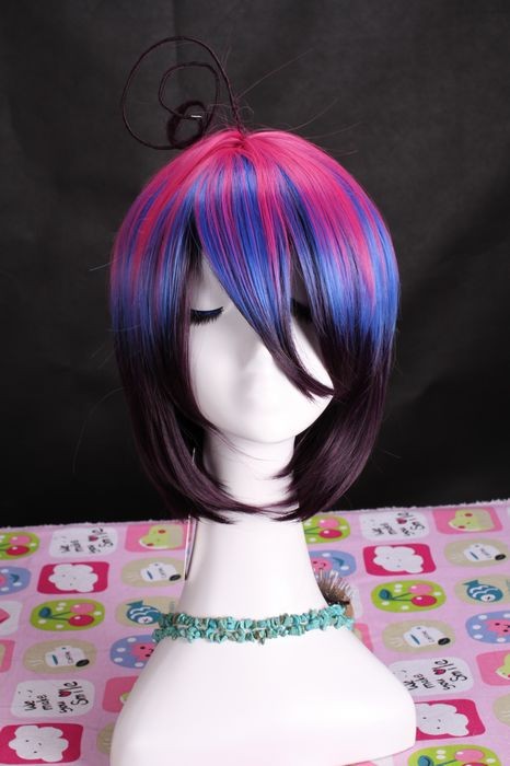 30cm short mixed purple Mephistopheles Ao no Exorcist with Beard ...