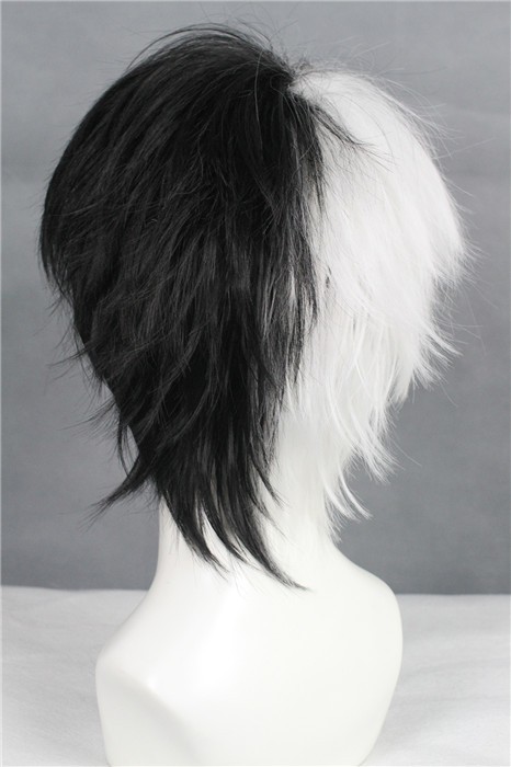 30cm short Black&white Dangan Ronpa monokuma Anime men cosplay party ...