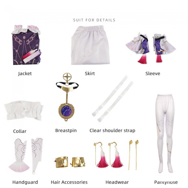 Fu Xuan Honkai: Star Rail Halloween Cosplay Costume Full Set