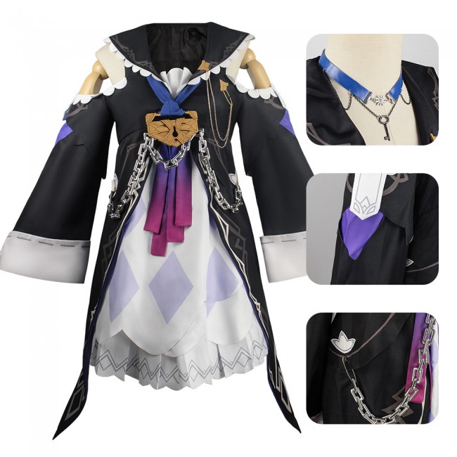 Herta Honkai: Star Rail Halloween Cosplay Costume Full Set