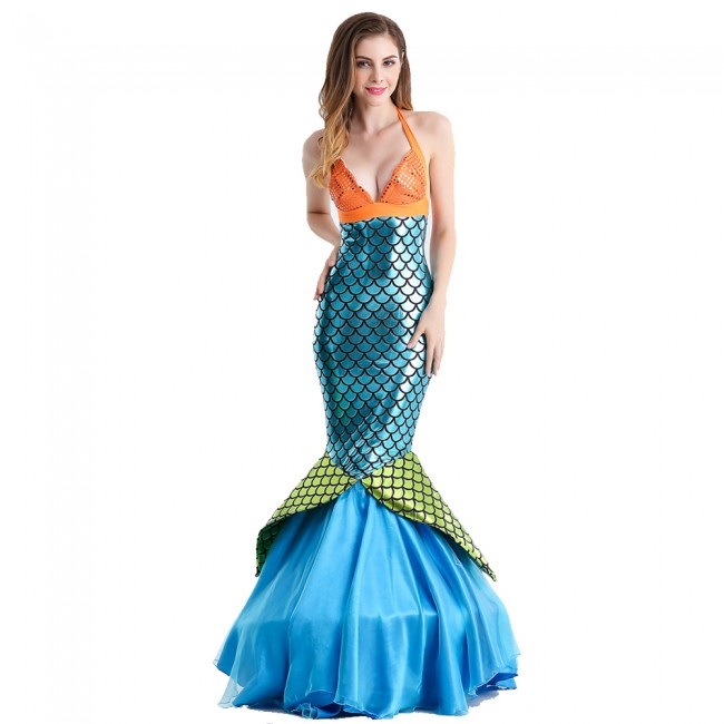 Fairy Tale World Mermaids Halloween Cosplay Costume