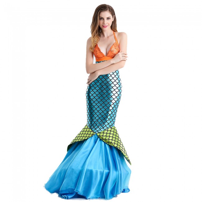 Fairy Tale World Mermaids Halloween Cosplay Costume