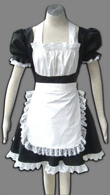 Black Winged Angle Cosplay Maid Costume LD00341