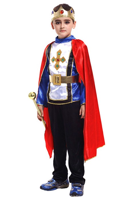 Halloween children Prince mounted masquerade King little prince stage ...