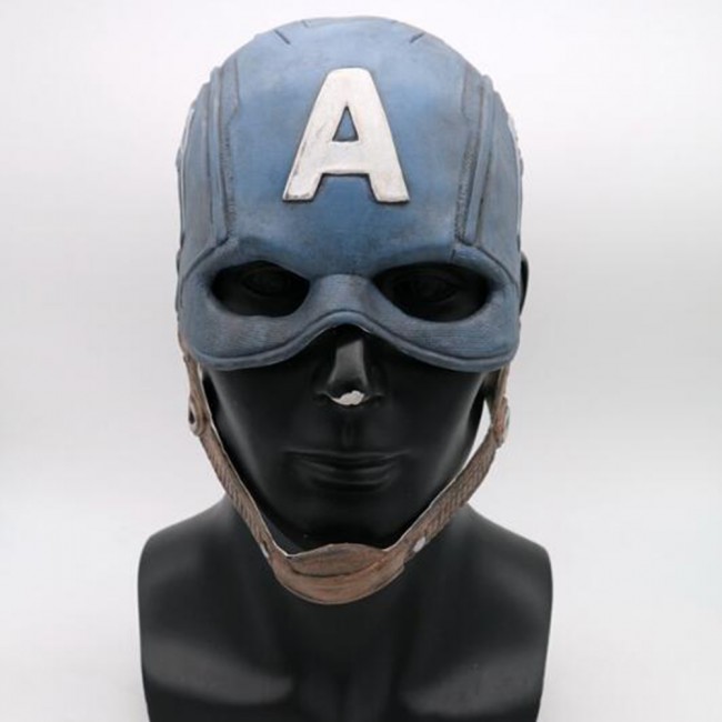 Avengers Endgame Captain America Cosplay Mask