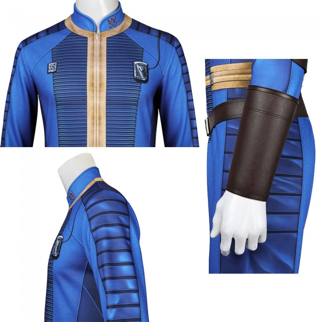 TV Fallout Vault 33 Norm MacLean Cosplay Costume Full Set