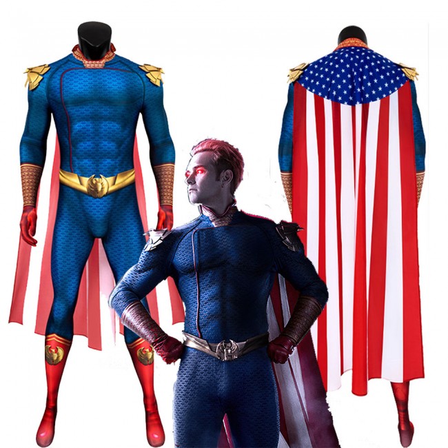 The Boys Homelander Jumpsuit Halloween Cosplay Costume
