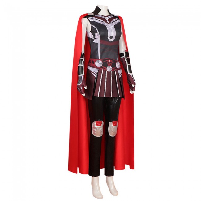 Thor 4 Mighty Thor Jane Foster Halloween Cosplay Costume Full Set