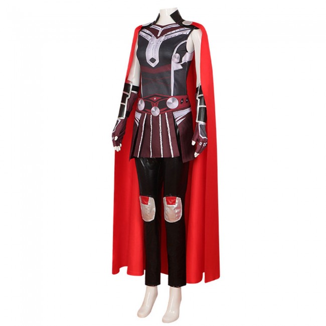 Thor 4 Mighty Thor Jane Foster Halloween Cosplay Costume Full Set