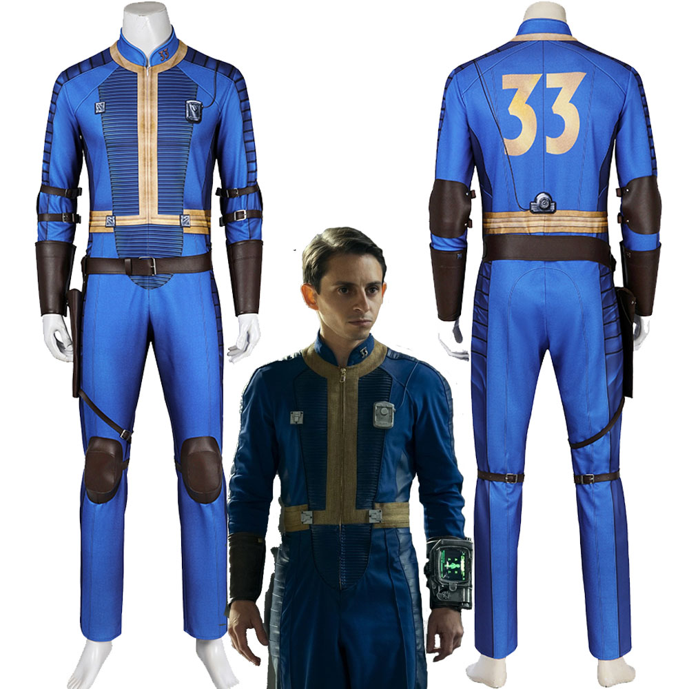 TV Fallout Vault 33 Norm MacLean Cosplay Costume Full Set