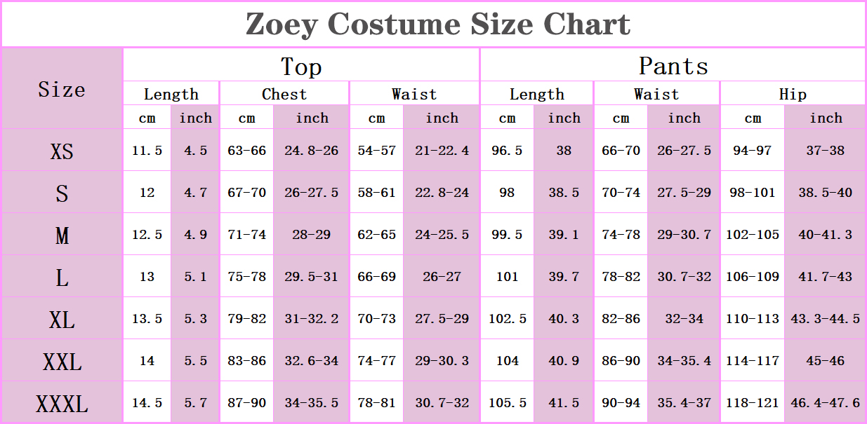 Zoey Cosplay K-Pop Demon Hunters Halloween Costume